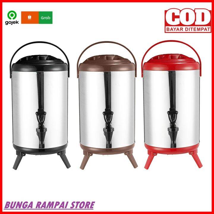 barang ori TERMOS AIR ISI 12 Liter/Milk Tea Bucket Bisa Air Panas ...