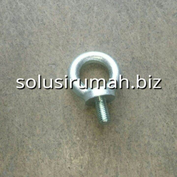 MORBAUT MATA BAUT 12MM RING BAUT BULAT LURUS BAUT MOR BAUT | Lazada ...