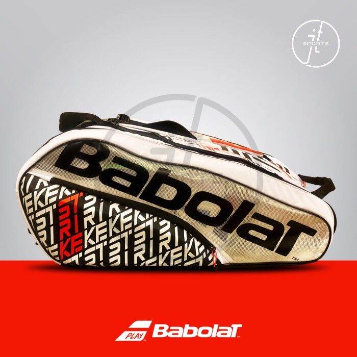 Tas Raket Tenis Tennis Bag Babolat Pure Strike X 12 Pack Promo | Lazada ...