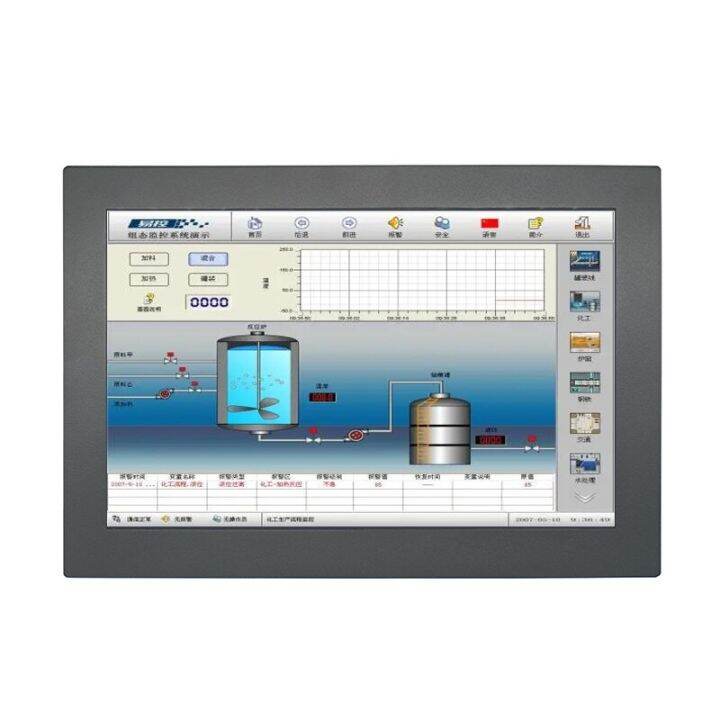 10.1 Inch Widescreen HD 1920X1200 Industrial Panel Mount Embedded ...