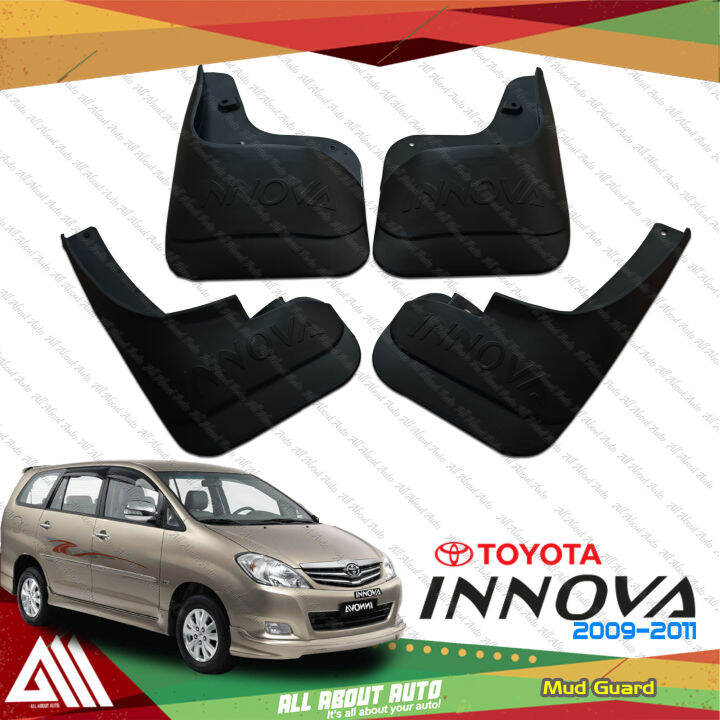 Toyota Innova 2009-2011 only Mud Guard / Mud Flap | Lazada PH