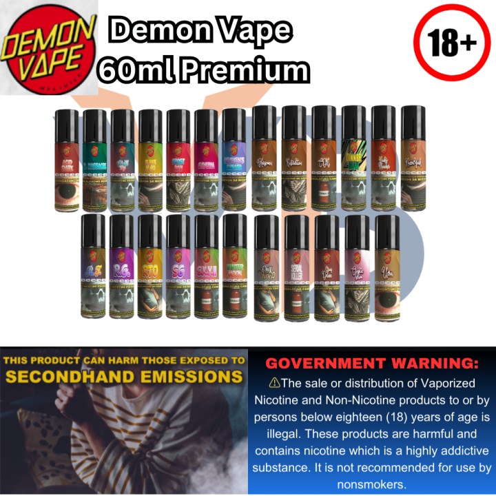 Demon Vape Freebase 60ml Premium | Lazada PH
