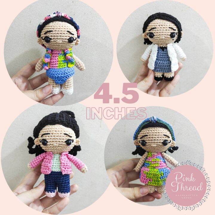 Customized Mini Me Amigurumi Mini Me Doll Crochet Doll Crochet Mini Me ...