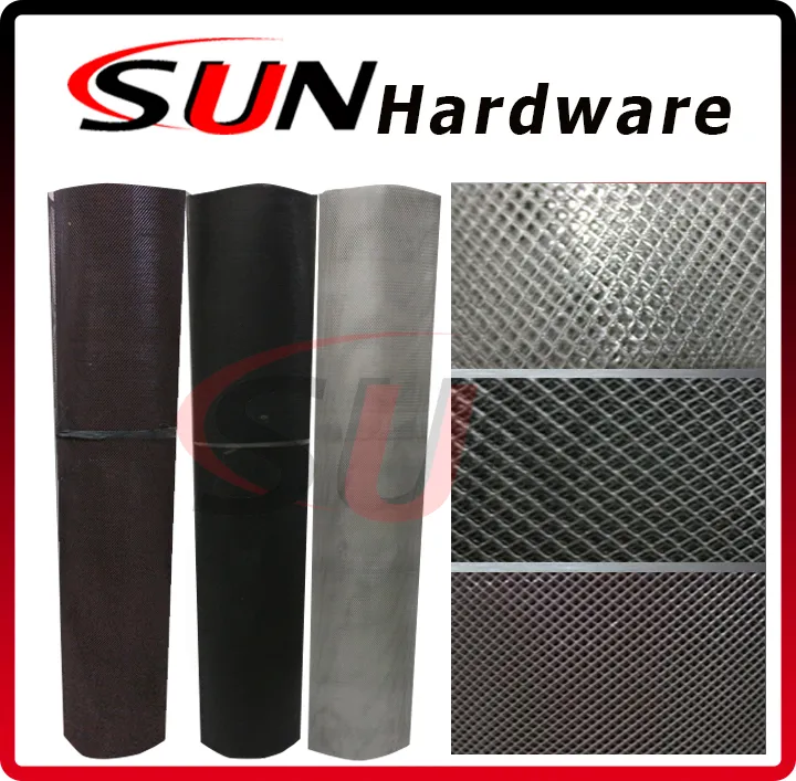 Kawat Nyamuk Baja Putih Hitam Coklat Meteran Pintu Tralis Expanded ...