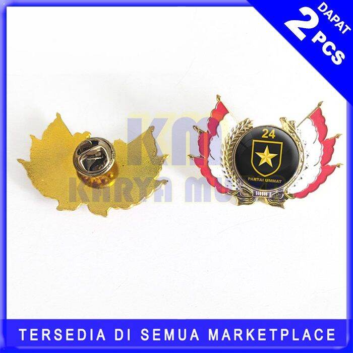 Pin Partai Ummat Lencana Pin Logo Partai Ummat Wing Bros Logo Partai ...