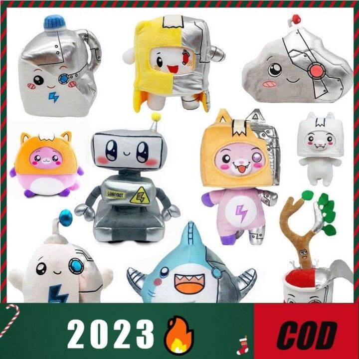 COD🔥2023🔥 20-50cm New Lankybox Mechanical Thicc Cyborg Plushie Stuff ...