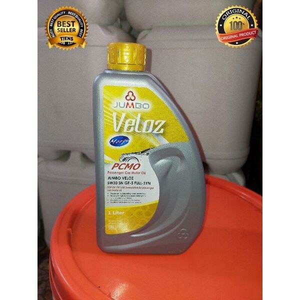 OLI JUMBO Veloz 5W30 SN GF-5 Full synthetic (1 Liter) JUMBO VELOZ MORPH ...