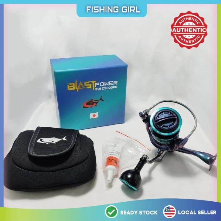 [G-Tech] BLAST POWER Jigging & Spinning reel 🔥Ready Stock🔥 100% ...