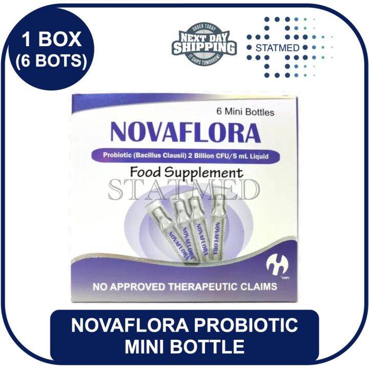 Aeroflora/Novaflora (Erceflora generic) Bacillus Clausii [6 10 bottles ...