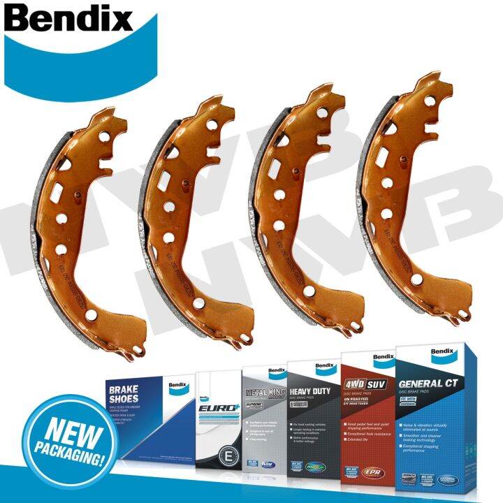 Bendix Brake Shoe Set for Toyota Vios and Yaris 2008-2015 (BS5004) | Lazada PH