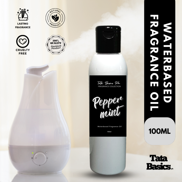 PEPPERMINT WATERBASED FRAGRANCE OIL 100ML for humidifiers, revitalizers ...