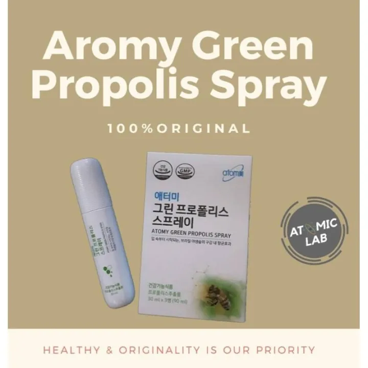 Atomy Green Propolis Spray ( 1 box isi 3 pcs) 30 ml | Lazada Indonesia