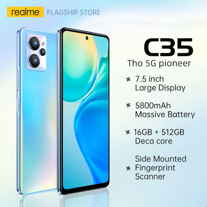 【Big sale】cellphone Realme C35 original 2022 legit big sale 6.3inch ...