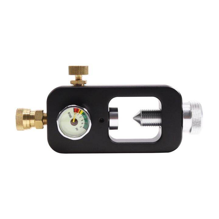 Diving Tank Refill Adapter with 5000Psi Pressure Gauge Diving Oxygen ...