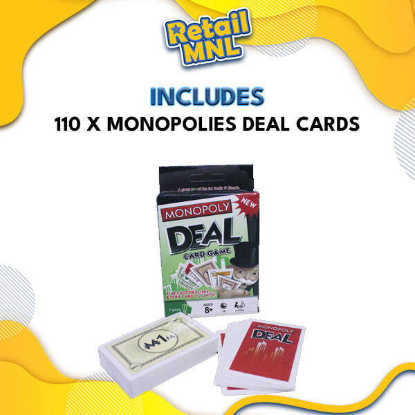 Retailmnl Monopolies Deal Card Game: Educational and Entertaining ...