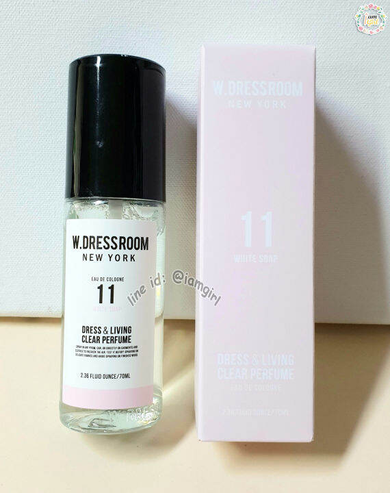 W.Dressroom Eau de Cologne Dress & Living Clear Perfume 70ml. No.11 ...