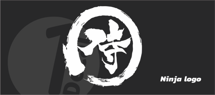 Ninja Japanese Style Logo Sticker Decals for Car, Laptop, Phone Case ...