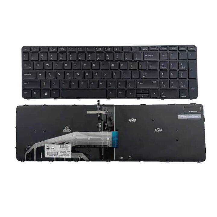 US Keyboard Backlit for HP Probook 650 G2 G3 655 G3 450 G3 841137-001 ...