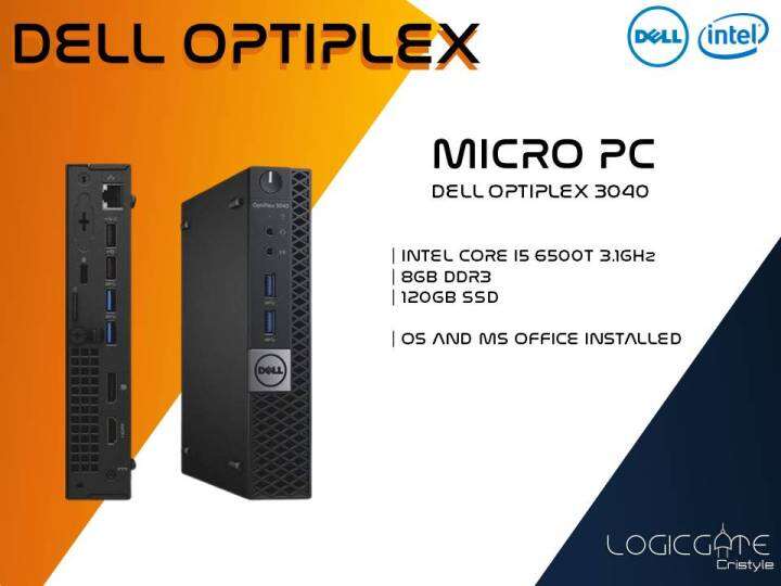 Dell 3040 Micro i5 6th gen Skylake 2.5ghz 8gb ddr3 System Unit ...