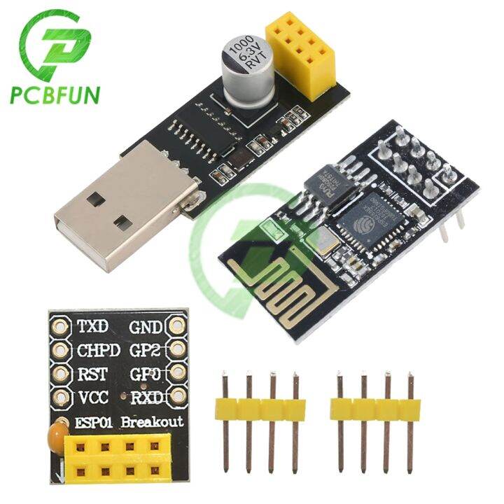 2022ESP01 Programmer Adapter UART GPIO0 ESP-01 Adapter ESP8266 CH340G USB to ESP8266 Serial ...