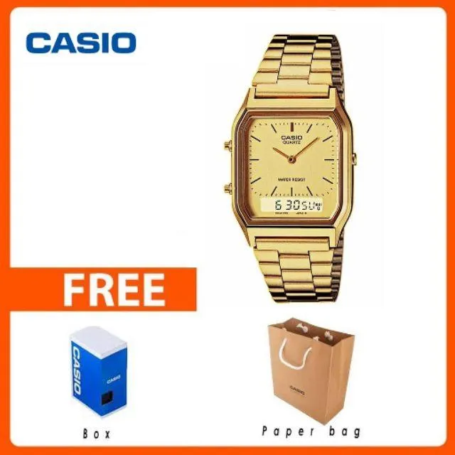 Casio vintage inspired water resistant oem watch AQ230 hi casio watch ...