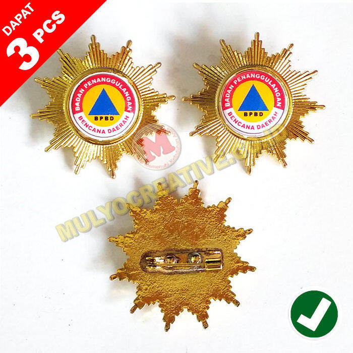 Bros Pin BPBD - Pin Logo Badan Penanggulangan Bencana Daerah Model ...