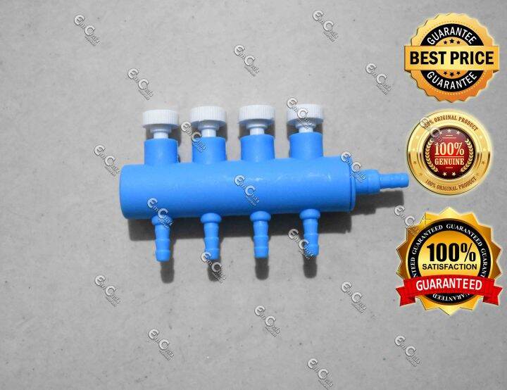 Aquarium 4-way Air Controller Plastic (acc) Splitter 4 way Air ...
