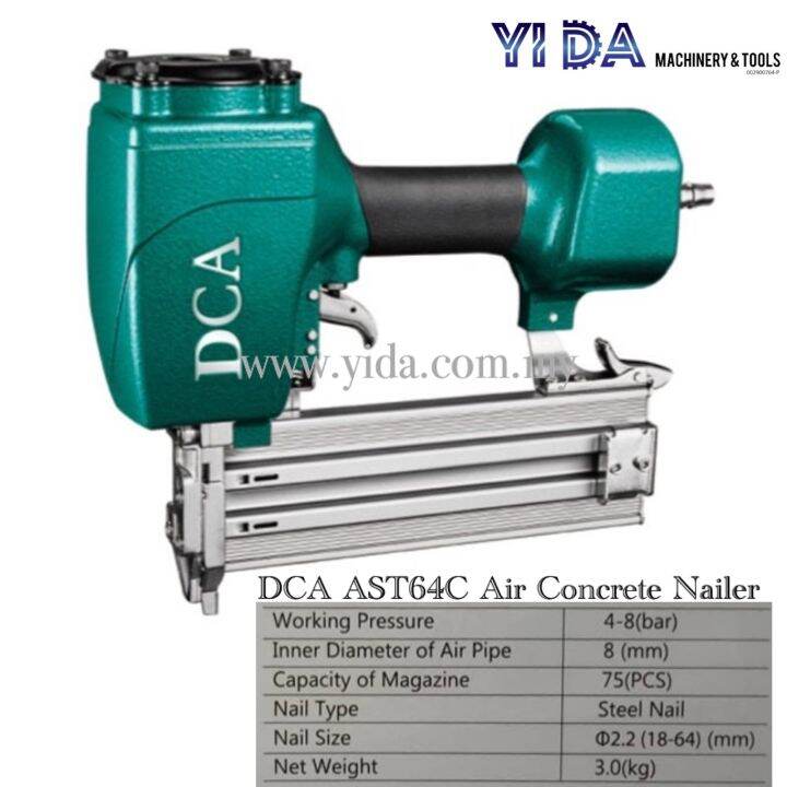 DCA A02-ST64C 18mm-64mm Air Concrete Nailer Gun | Lazada