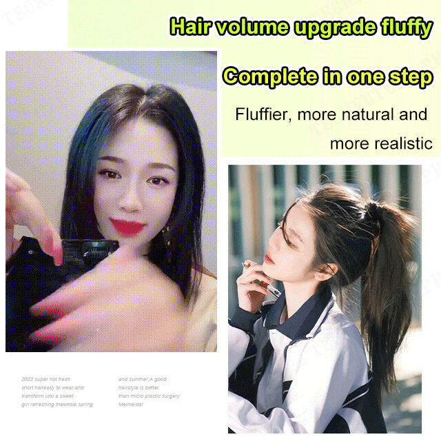 techfuture Instant Hair Boost Lightweight Hair Topper for Enhanced Volume and Thickness | Lazada PH