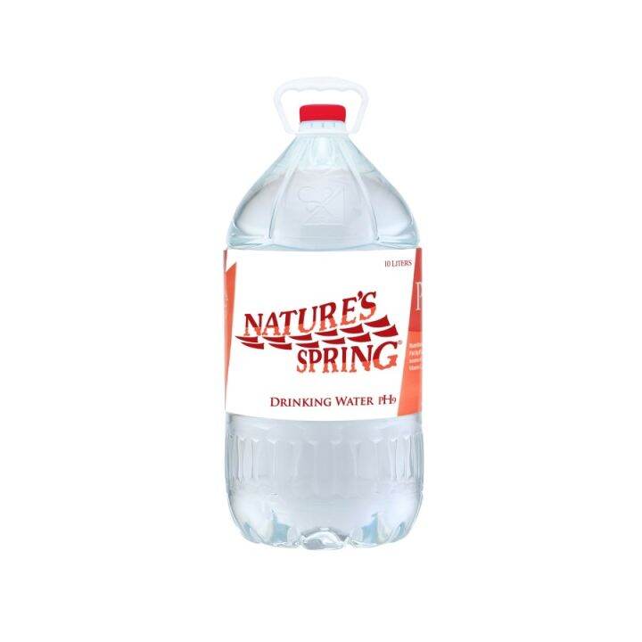 Nature's Spring pH9 Water 10 Liters | Lazada PH