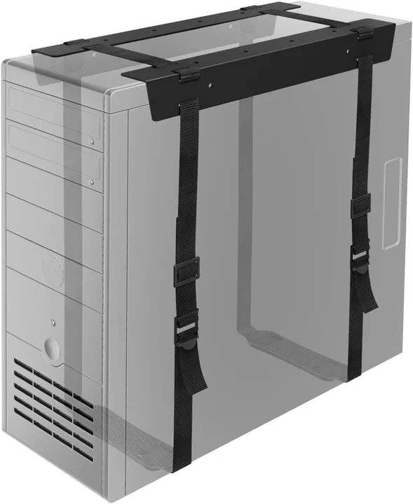 1home Under Desk PC Mount Economical CPU Holder Desktop Computer Mount ...