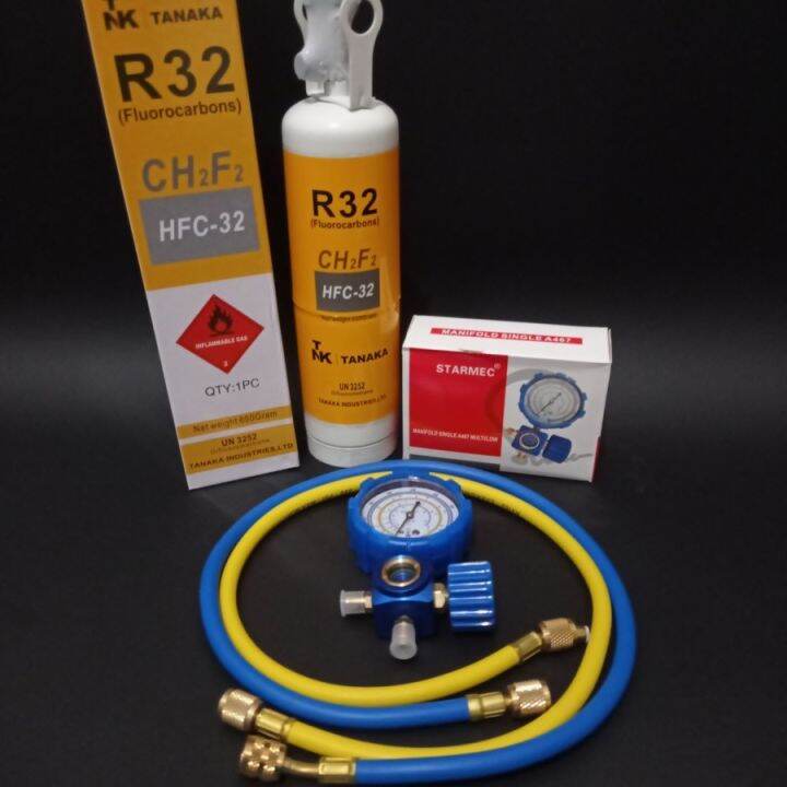 PAKET ALAT PENGISIAN FREON AC RUMAH R32 HFC | Lazada Indonesia