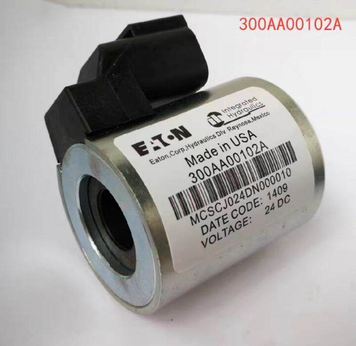 Eaton Vickers Original Coil 300AA00082A solenoid valve coil Rotary Triple Plug 300AA00121A/102A ...