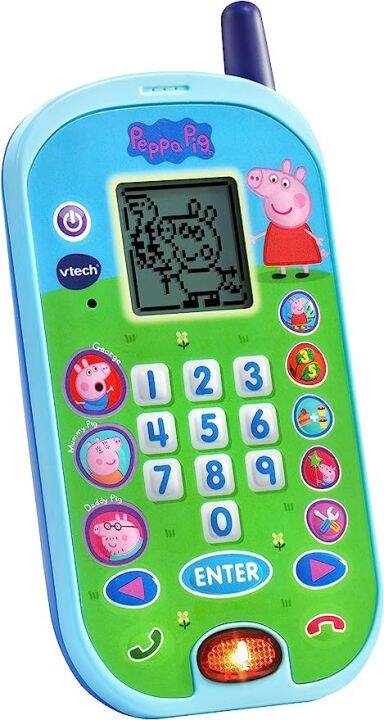 VTech Peppa Pig Let's Chat Learning Phone | Lazada PH