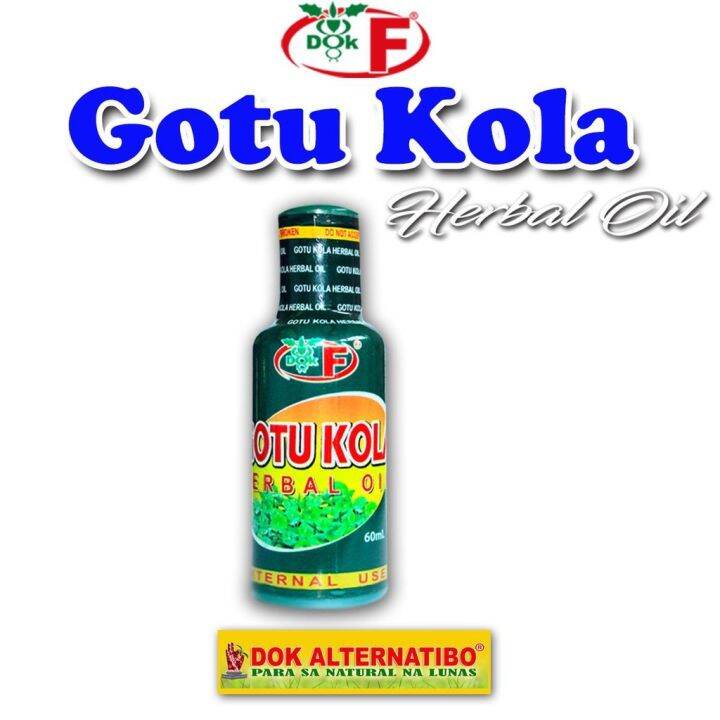 Dok F Gotukola Herbal Oil 60ml (ED) | Lazada PH