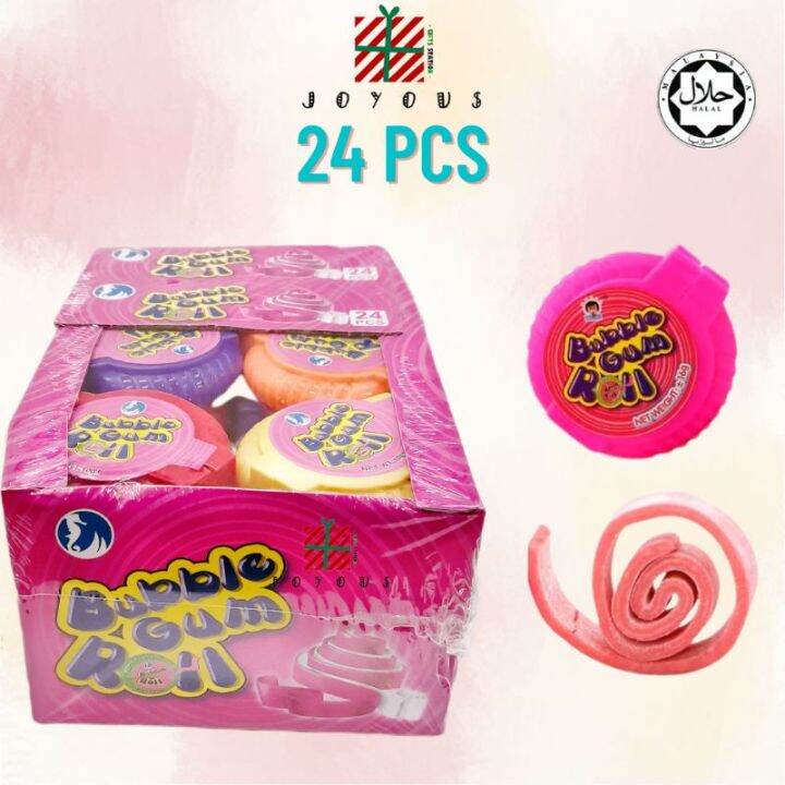 24pcs Bubble Gum Roll Mixed Fruit / Bubble Tape | Lazada