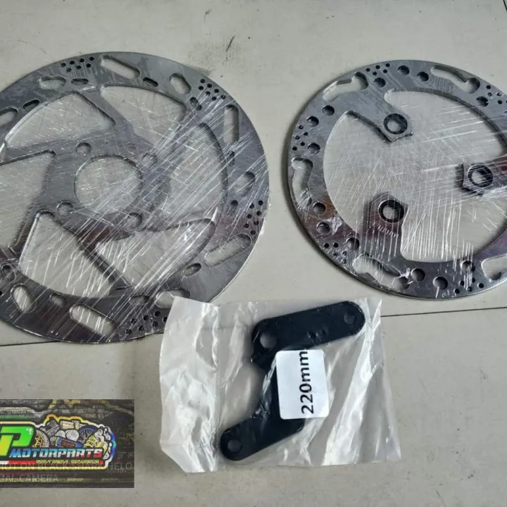 Raider 150 Front and Rear disc with bracket set | Lazada PH