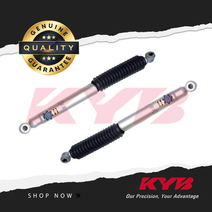 KYB Kayaba (2pcs) Extage Shock Absorber Rear Left and Right for Toyota ...
