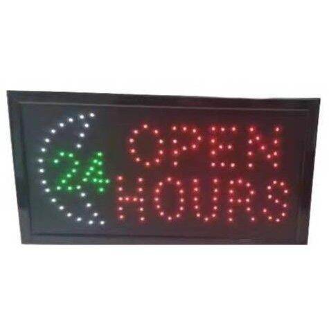 LED SIGN 24 open hours♢ | Lazada PH