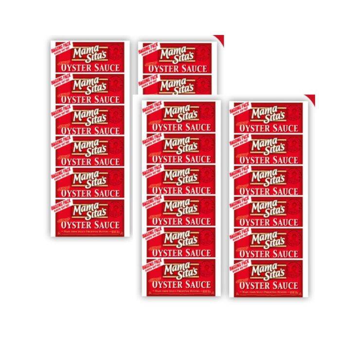 Mama Sita's Oyster Sauce Sachet 30g x 12 - Pack of 2 | Lazada PH