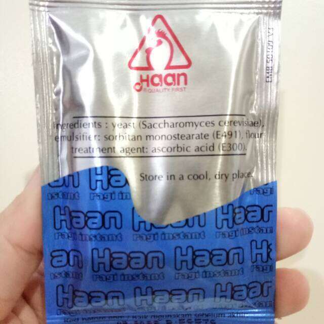Haan Ragi Instant Kering 11gr (1sachet) sejenis fermipan | Lazada Indonesia