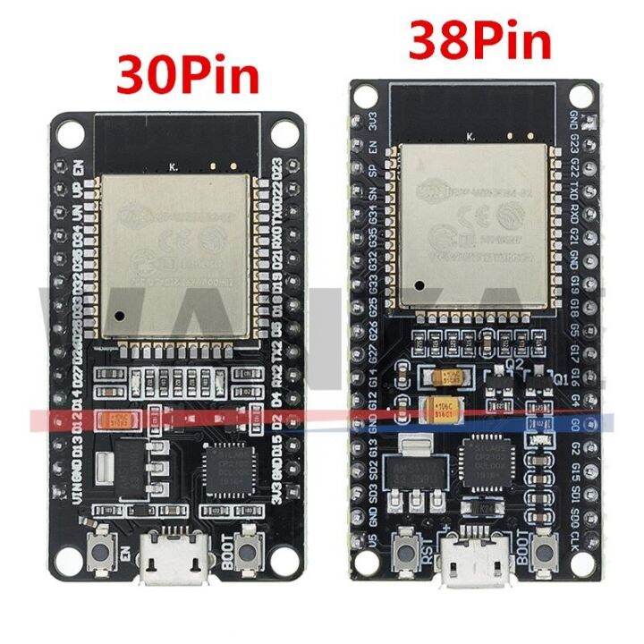 1PCS ESP32 Development Board WiFi Bluetooth Ultra Low Power Consumption Dual Core ESP 32S ESP32 ...
