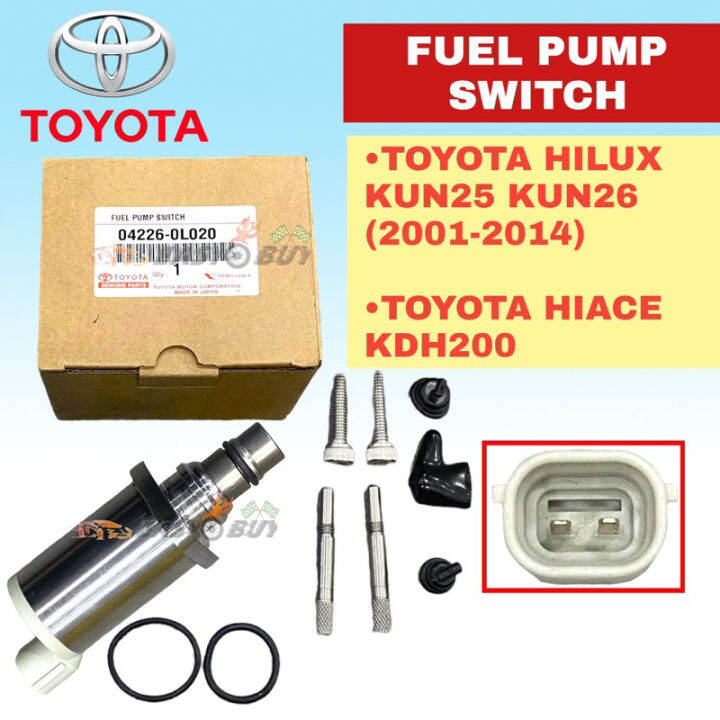 ORIGINAL TOYOTA 04226-0L020 FUEL PUMP SWITCH Suction Control Valve ...