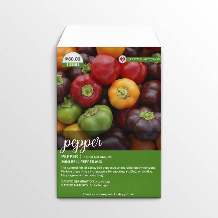 Mini Bell Pepper Mix Seeds | Lazada PH