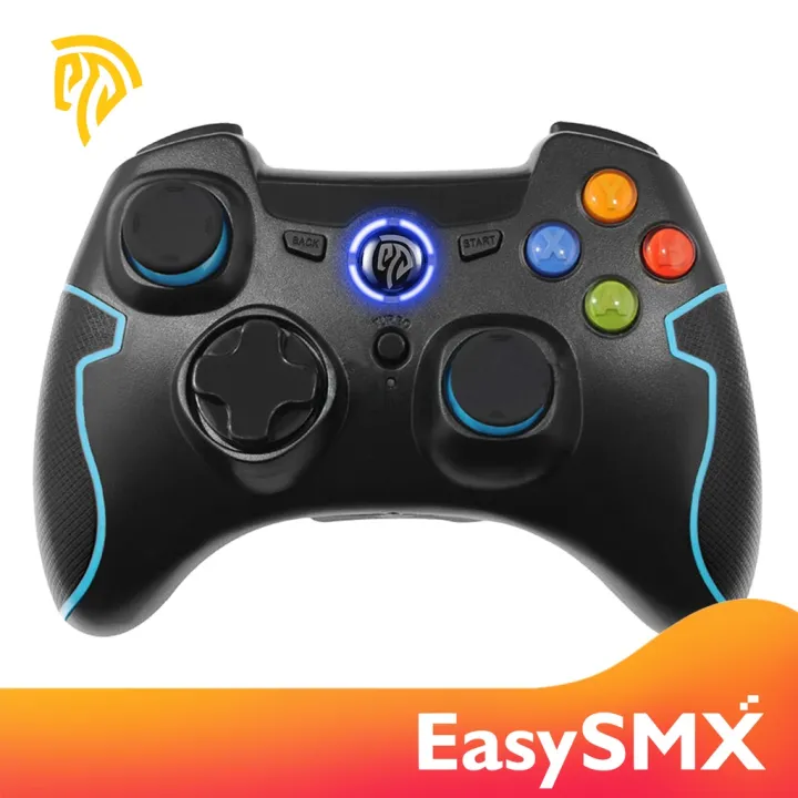 EasySMX ESM-9013 2.4G Wireless Game Controller Dual Vibration TURBO For PS3/PC/Android/TV ...