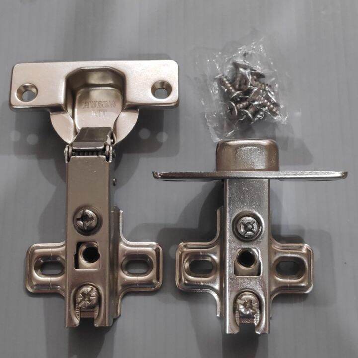 Engsel Sendok Lurus untuk lemari Kayu merk Huben HT-0 - Lurus | Lazada ...