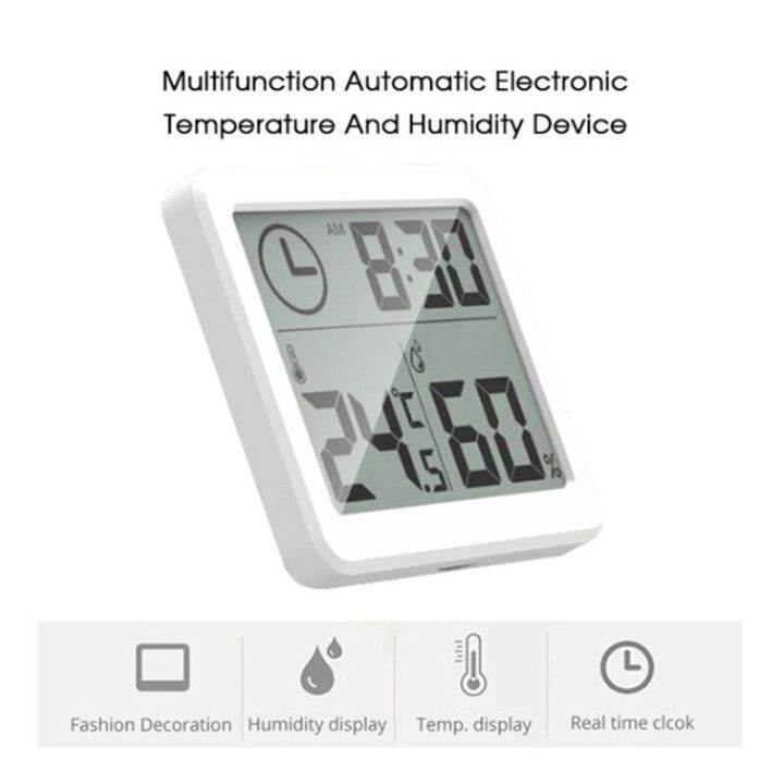 Thermometer pengukur suhu ruang disertai jam digital / ANENG Jam ...