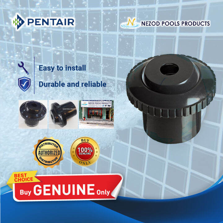 PENTAIR 1 1/2 WALL INLET - BLACK - SWIMMING POOL INLET / NOZZLE - NEZOD ...