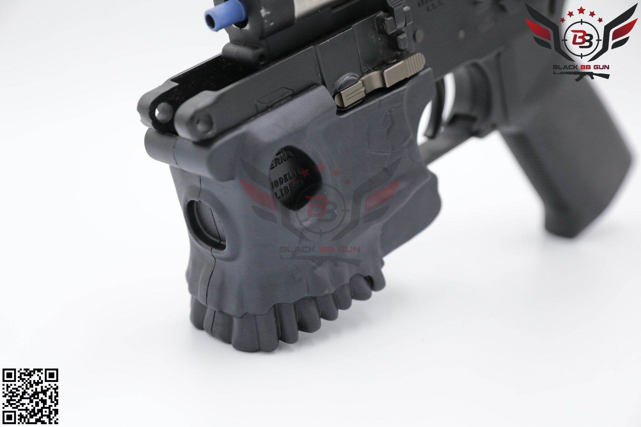 M4 Mag-Well Skull (บ่อแม็กทรงหัวกระโหลก) (M4 Mag-Well) สำหรับปืนตระกูล ...