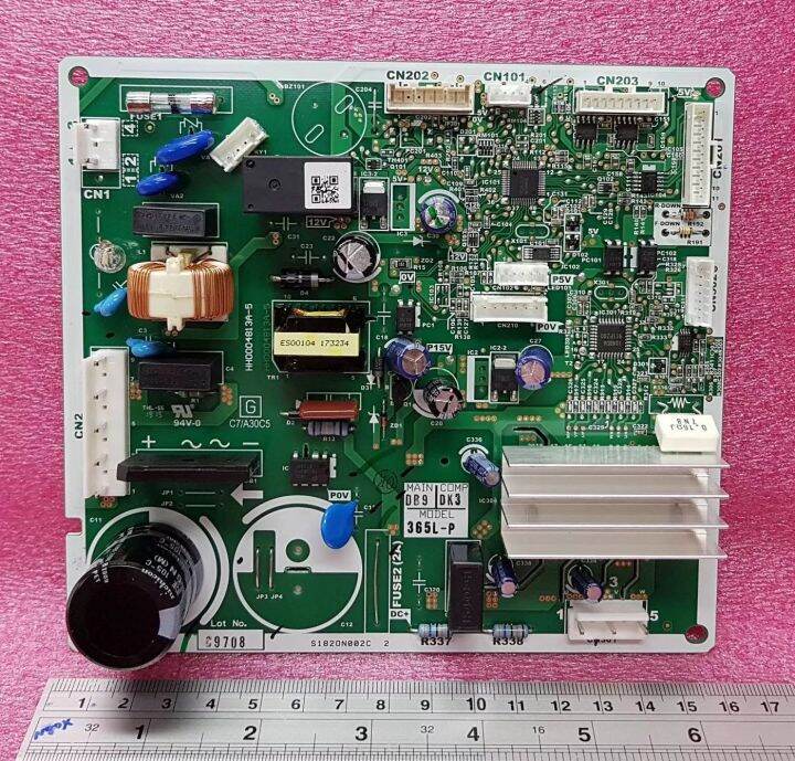 บอร์ดตู้เย็น(แผงควบคุม) HITACHI ใหม่แท้บริษัท พาร์ท PTR-V350PZ*101 ...